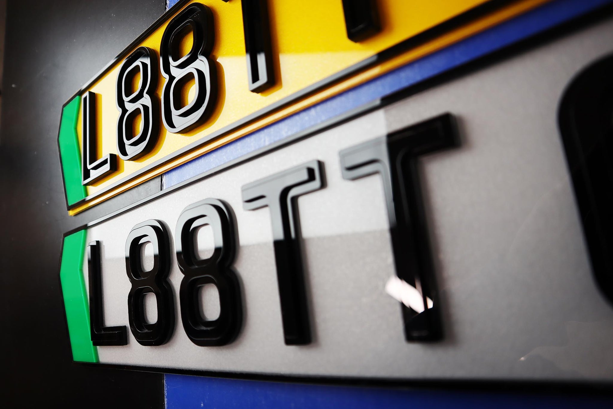 Lookbook of Unique Custom Number Plates Made by Nom Plates