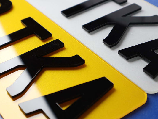 Road Legal 4d License & Shortened Number Plates – Nom Plates