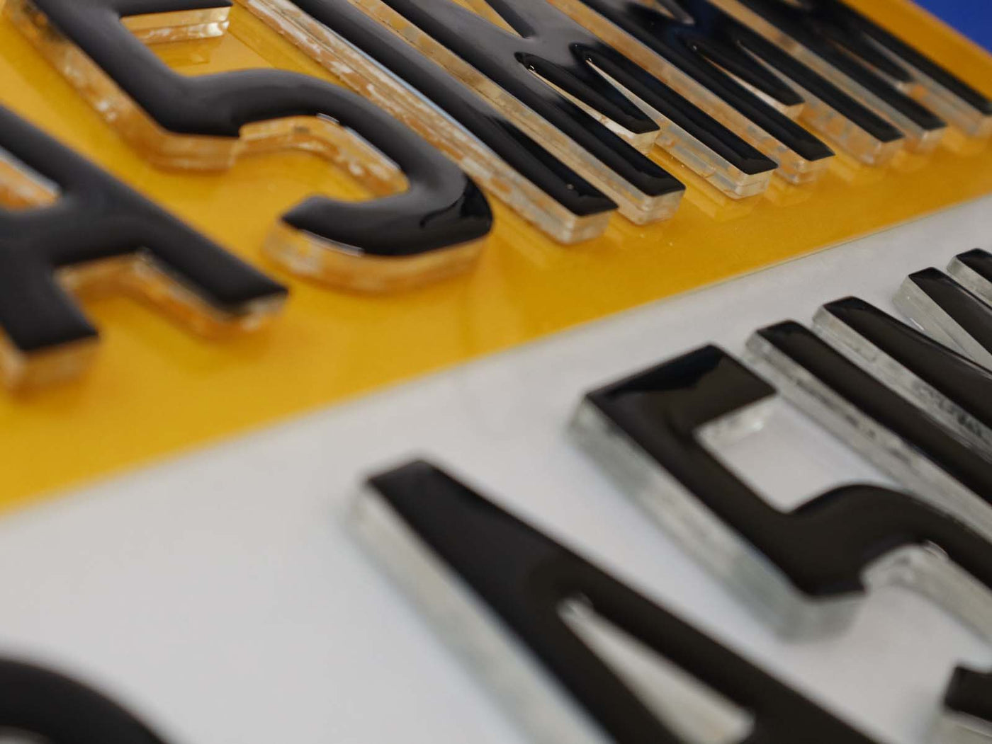 Float Effect Topped Krystal Show Number Plates - Luxury Laser Cut 4D ...