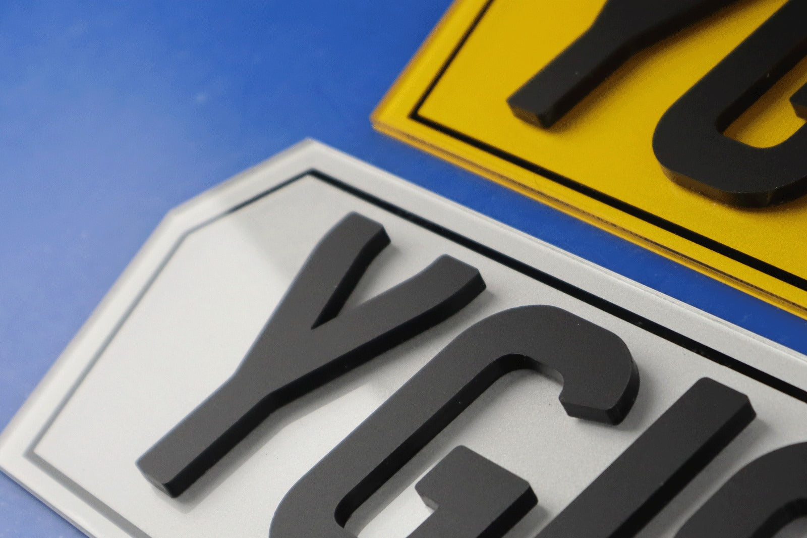 Customise Your 3D & 4D Number Plates Online | Nom Plates
